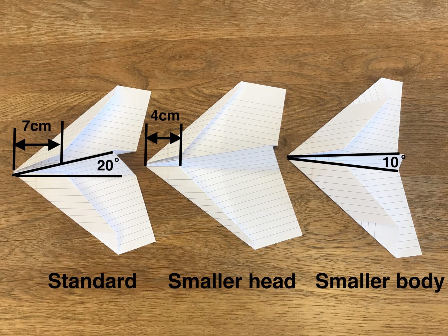Making paper plane that flies the furthest - Flying Booklet